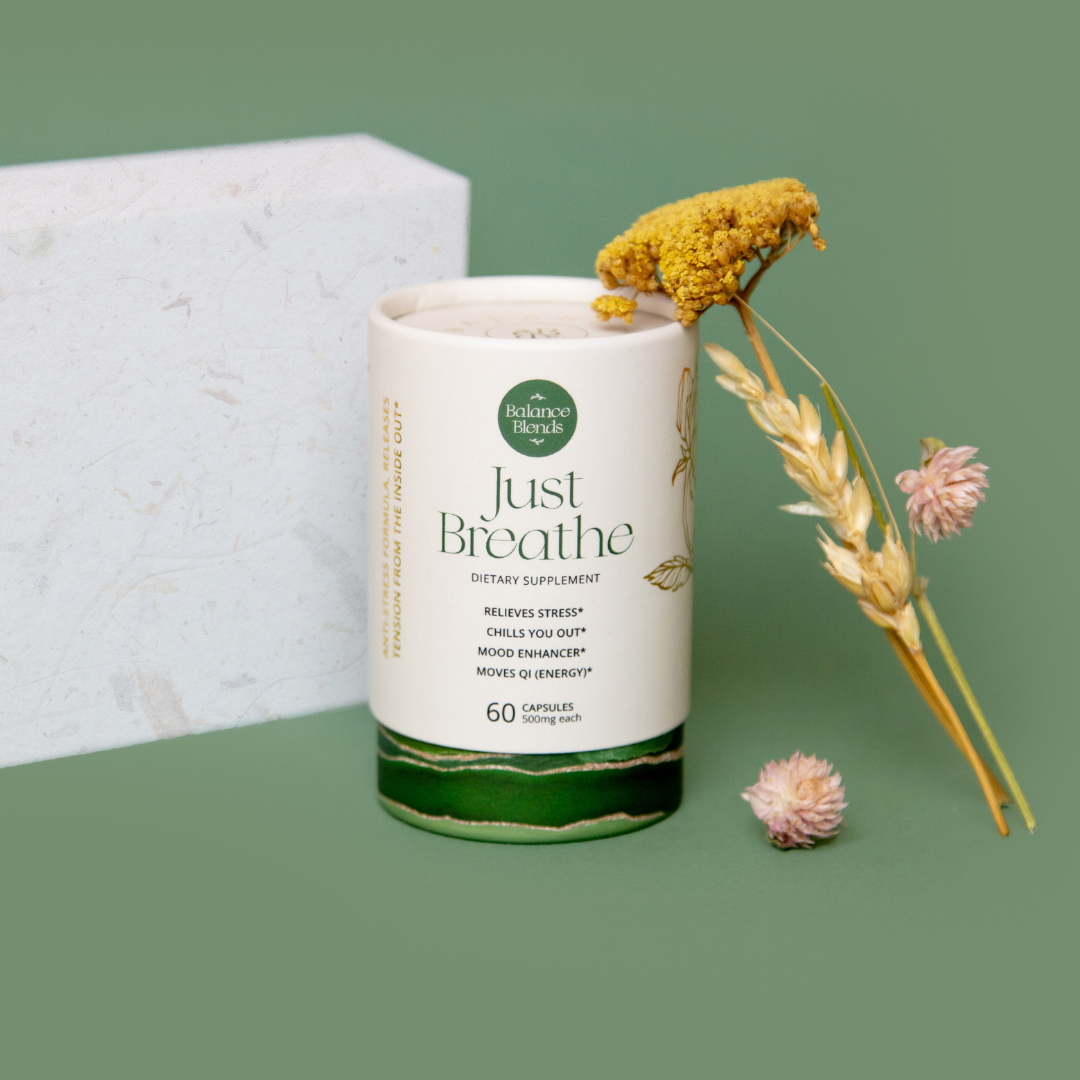 Just Breathe - Natural stress remedy (60 Capsules) – Balance Blends